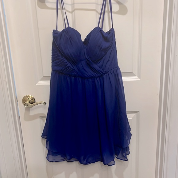 Hailey Logan | Dresses | Hailey Logan By Adrianna Papell Formal Cocktail Dress Sz 112 Royal Blue ...